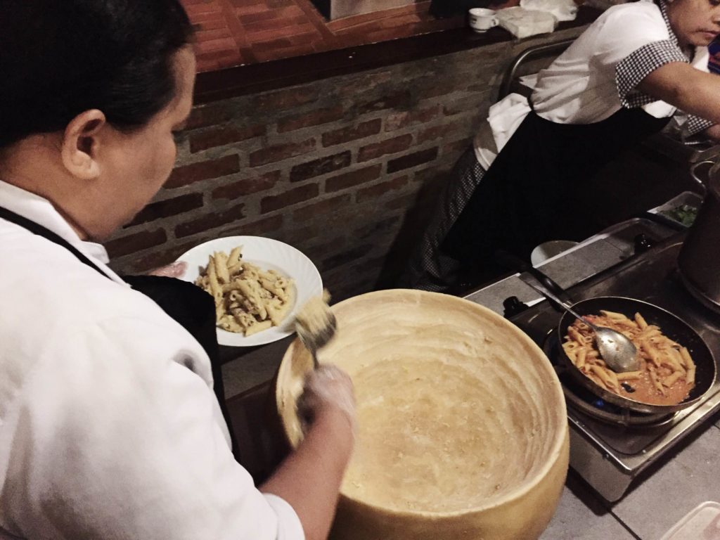 galileo enoteca cheese wheel pasta 4 - manilamommy.com